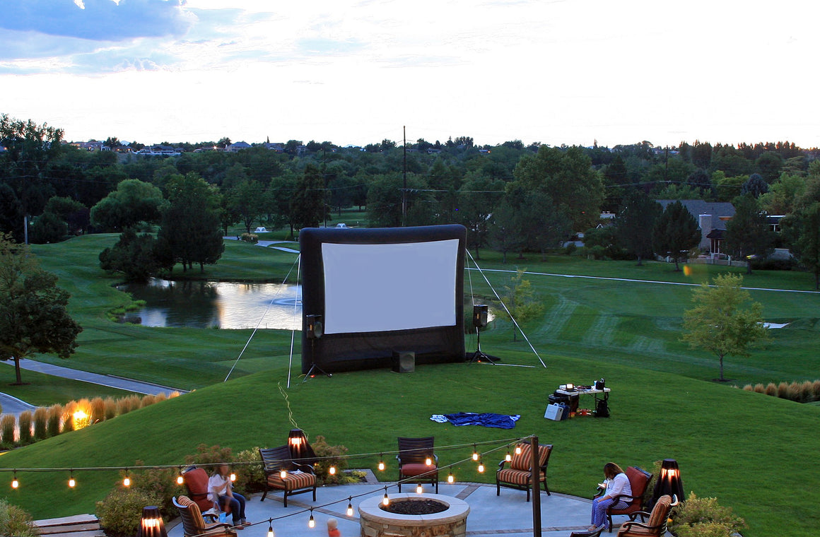 Elite Outdoor Movies Outdoor Inflatable Movie Screens and Systems