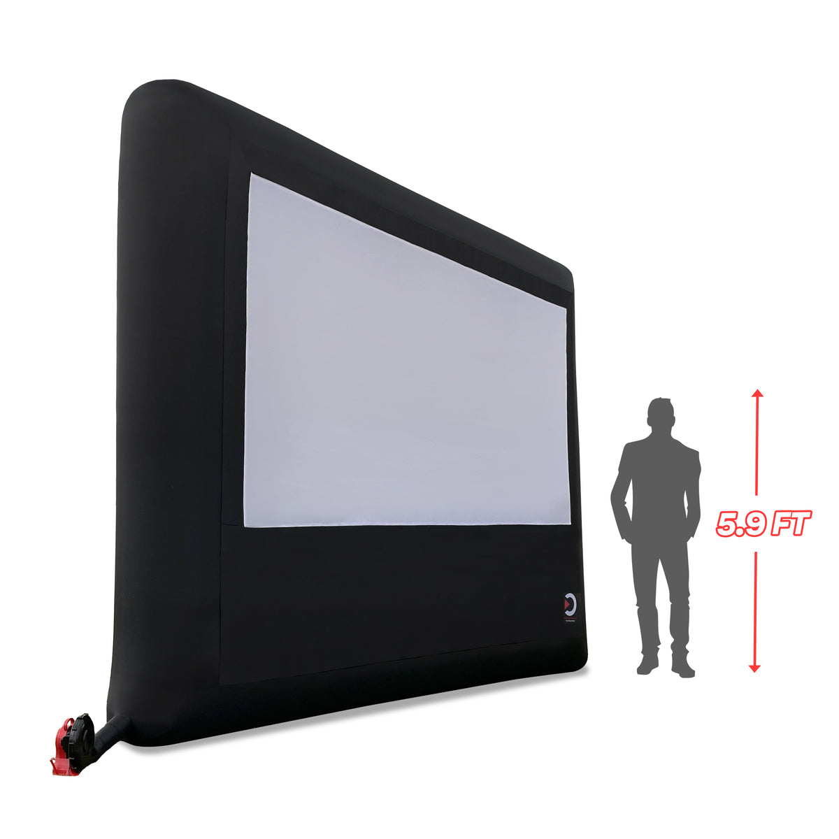 Elite Outdoor Movies Home 10 ft Inflatable Screen