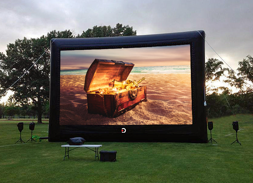 Elite Outdoor Movies Outdoor Inflatable Movie Screens and Systems