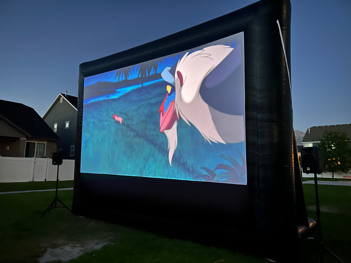 Elite Outdoor Movies Outdoor Inflatable Movie Screens and Systems